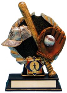 Babe Ruth Baseball Theme NEW & Exclusive "Full Color" Resin stand-up A